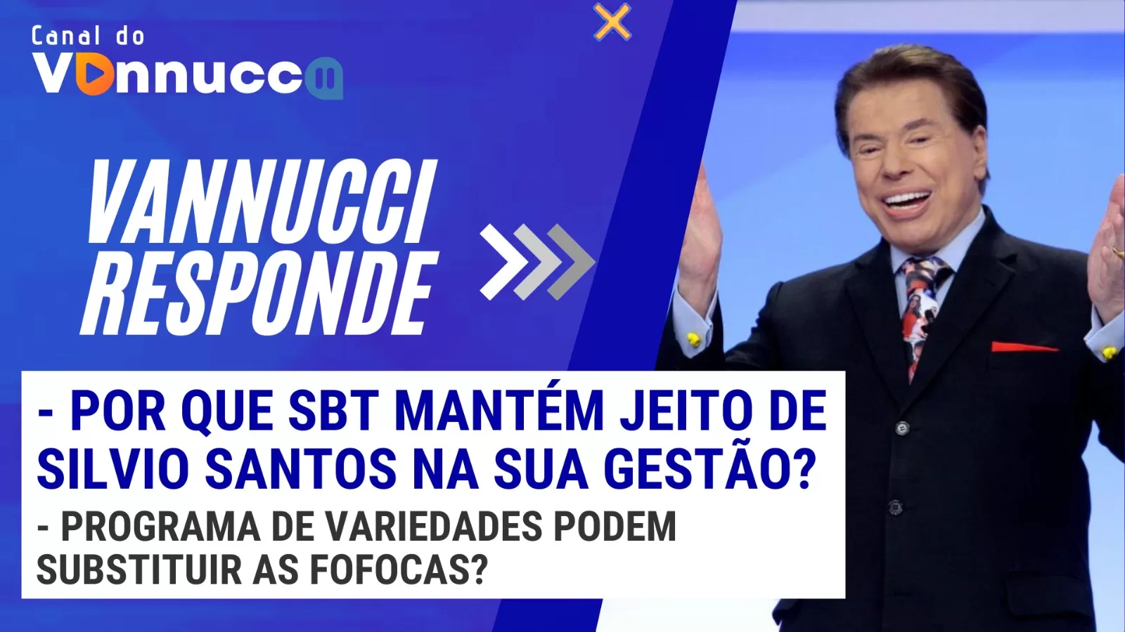 Silvio Santos ainda é muito presente no SBT | Canal do Vannucci